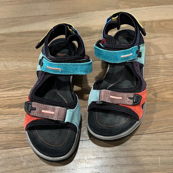 Ecco | Shoes | Ecco Off Road Year Limited Edition Leather Velcro ...
